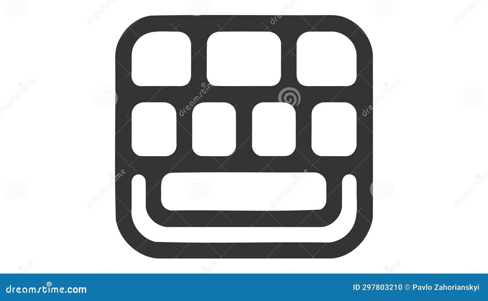 Keyboard Vector Icon. Keyboard Linear Sign Stock Illustration ...