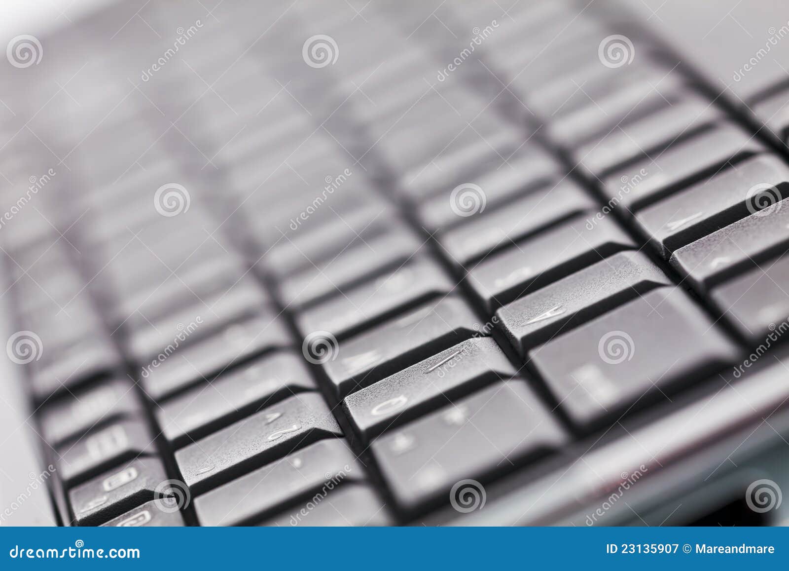 Keyboards in perspective stock image. Image of company - 23135907