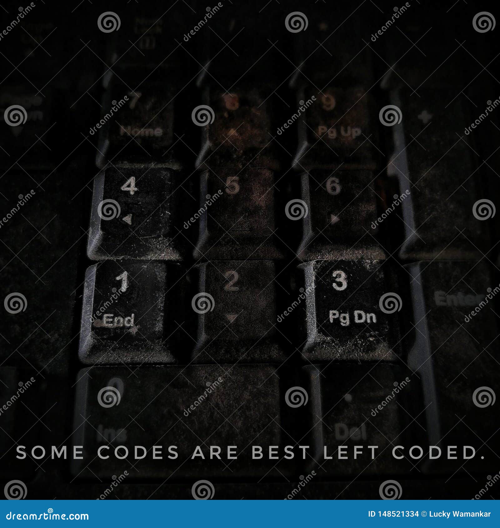 Keyboards with Some Keys Highlighted Stock Photo - Image of keyboards ...