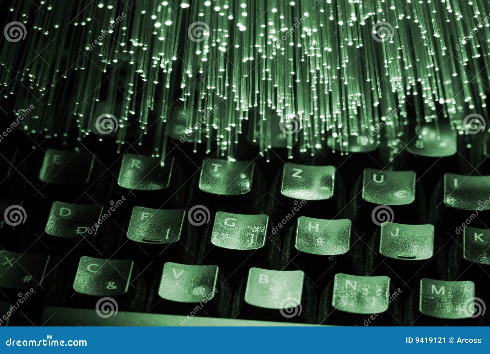 Keybroad image stock. Image du ordinateur, conception - 9419121