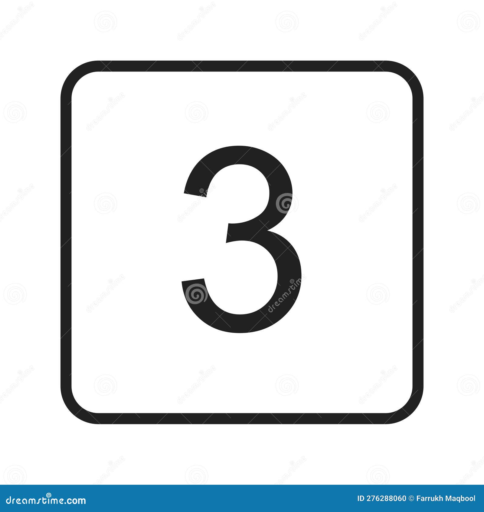 Three Icon With White Reflection And Golden Background Royalty-Free ...