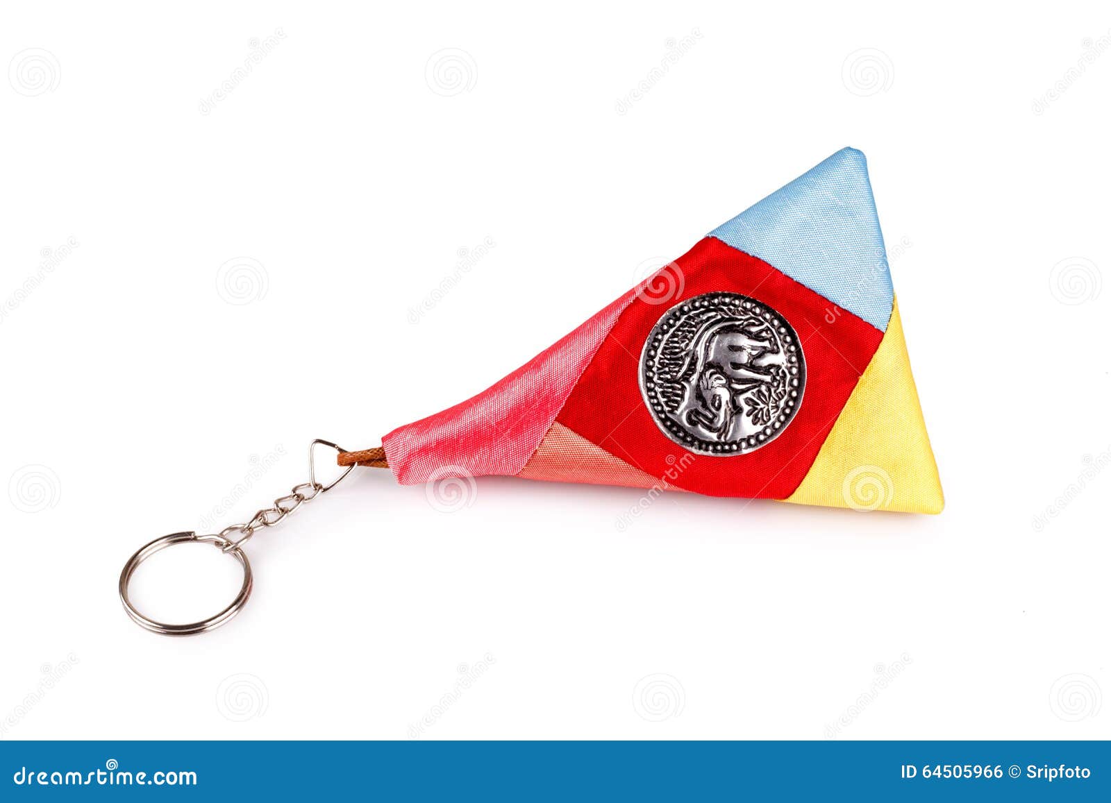 Keychain Pocket in Northern Thailand Stock Photo - Image of metallic ...