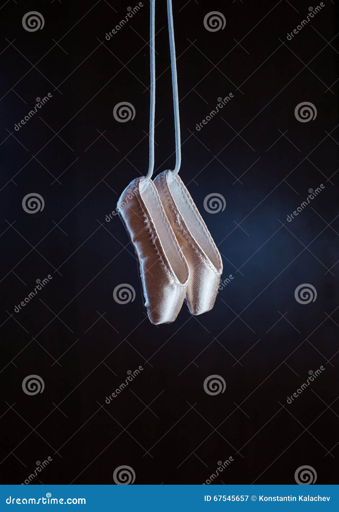 Keychain - Pointe Shoes on Strings Stock Image - Image of rope ...