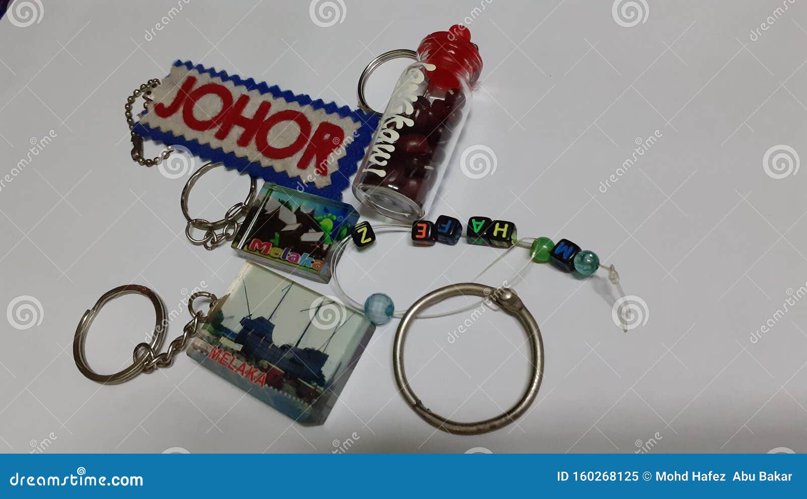 Keychains souvenir stock image. Image of close, high - 160268125
