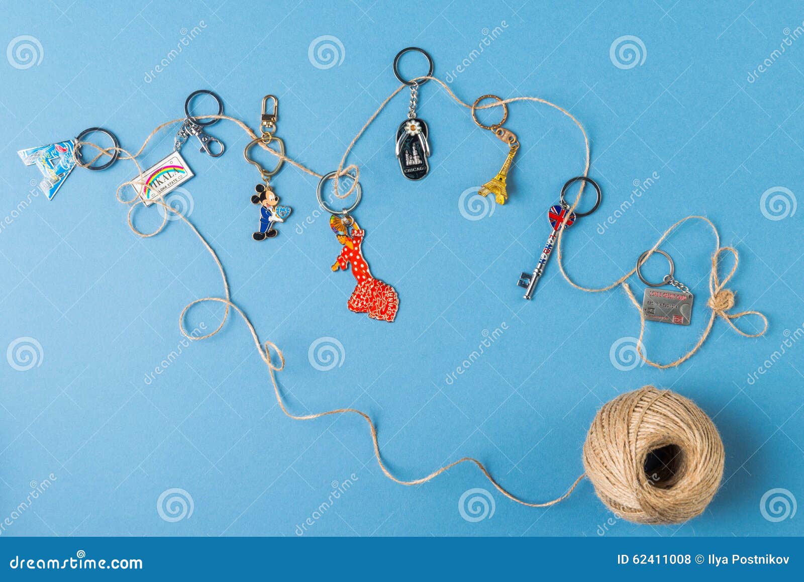Keychains stock photo. Image of souvenir, milan, mini - 62411008