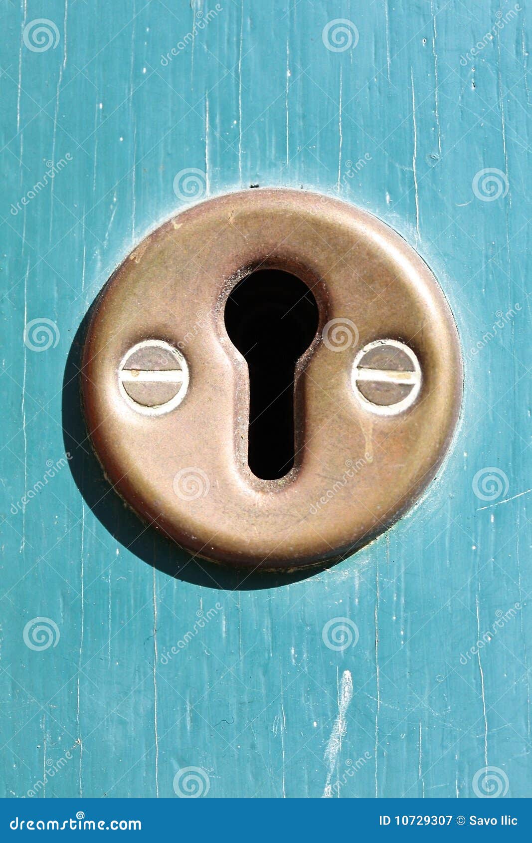 Keyhole stock image. Image of security, keyhole, close - 10729307