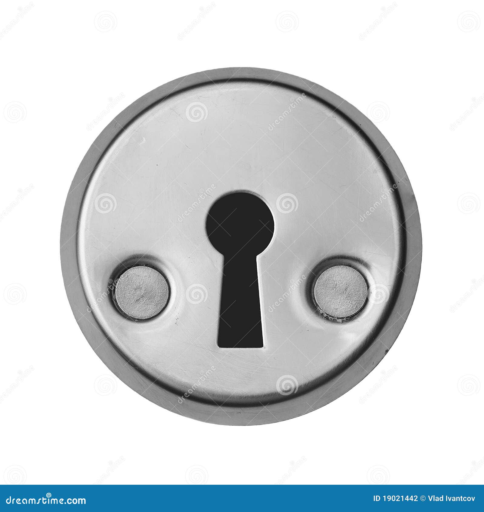 Keyhole stock photo. Image of background, metallic, white - 19021442