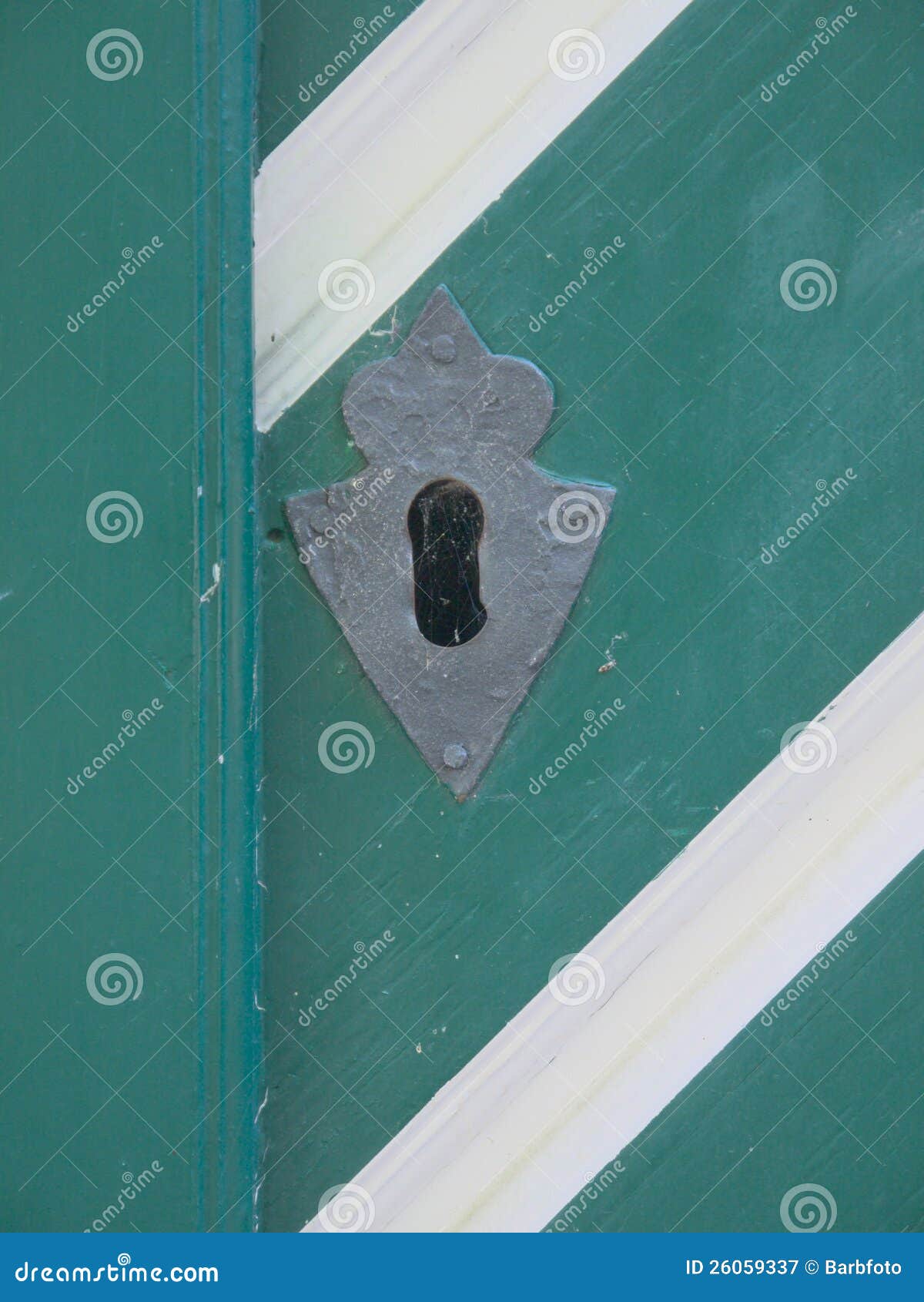Keyhole stock image. Image of wood, metal, lock, architecture - 26059337