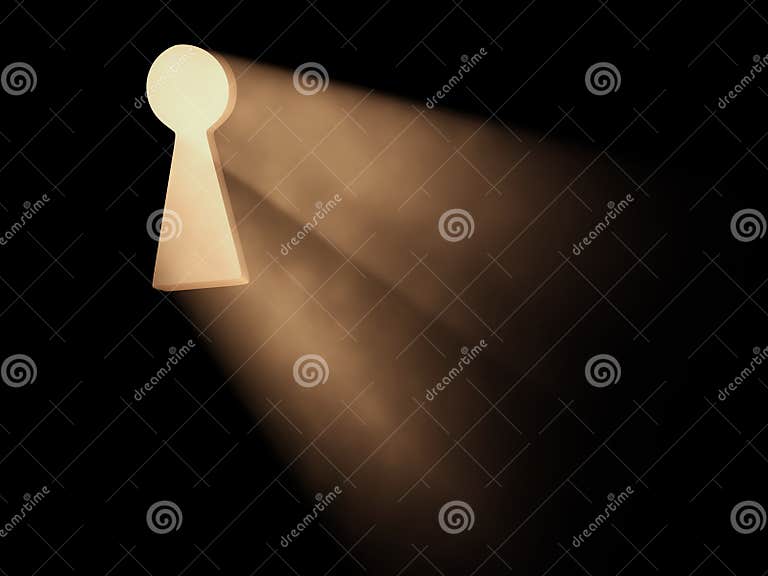 Keyhole stock illustration. Illustration of hole, acces - 3492763