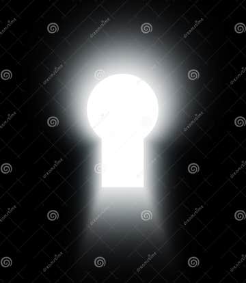 Keyhole stock illustration. Illustration of password, lock - 550082