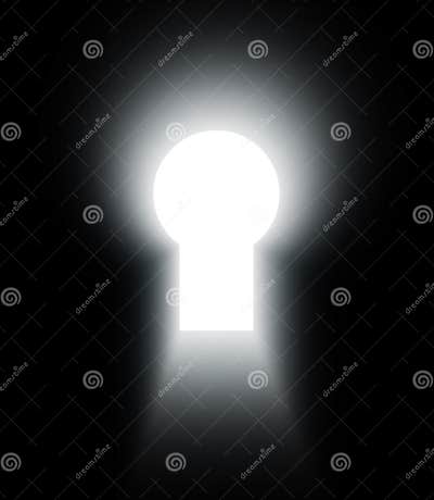 Keyhole stock illustration. Illustration of password, lock - 550082