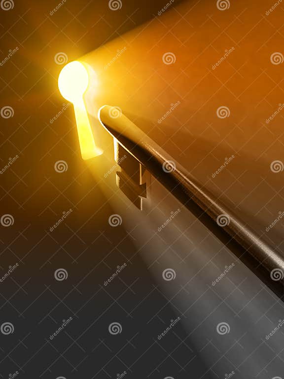 Keyhole stock illustration. Illustration of conceptual - 7182204