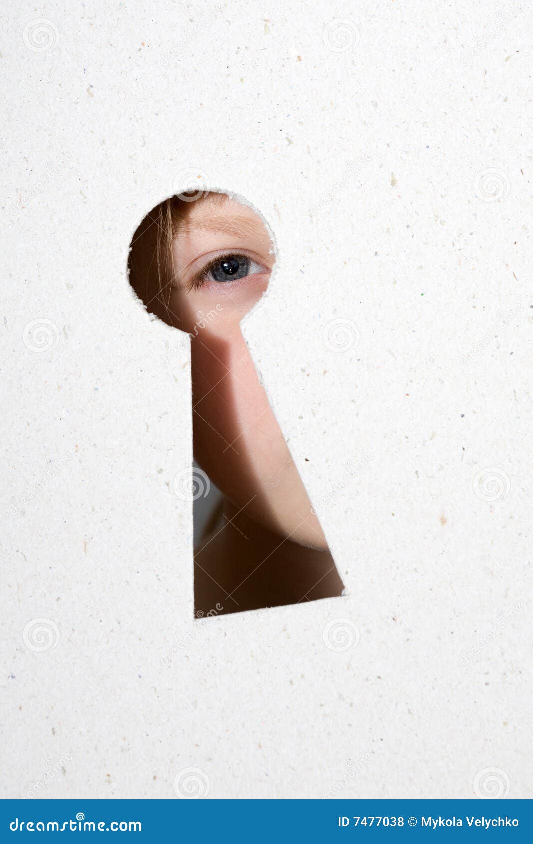 Keyhole stock photo. Image of hiding, privacy, spectator - 7477038