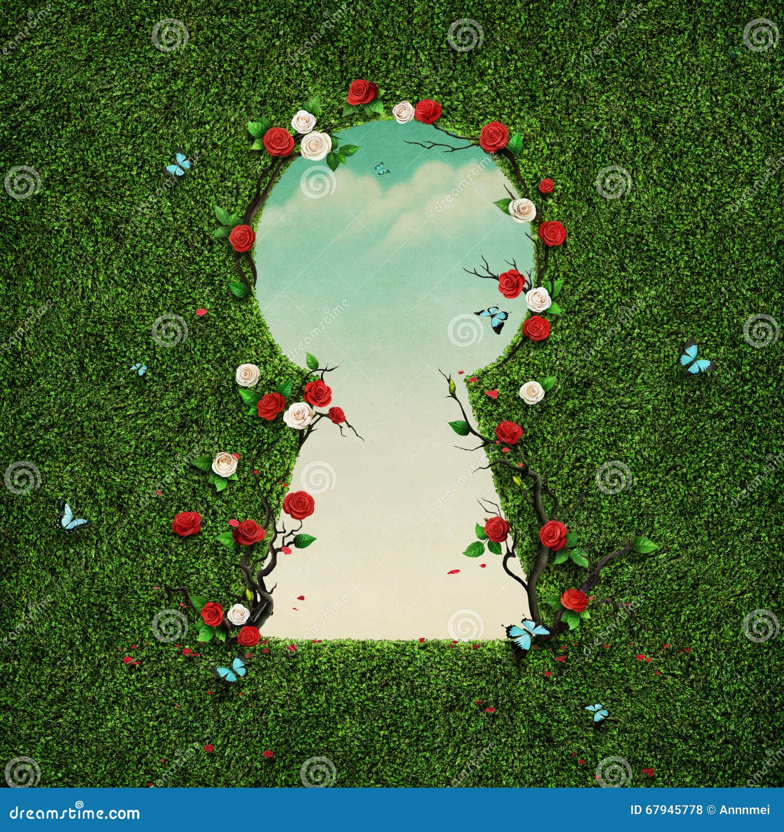 Keyhole Stock Photo | CartoonDealer.com #12781176