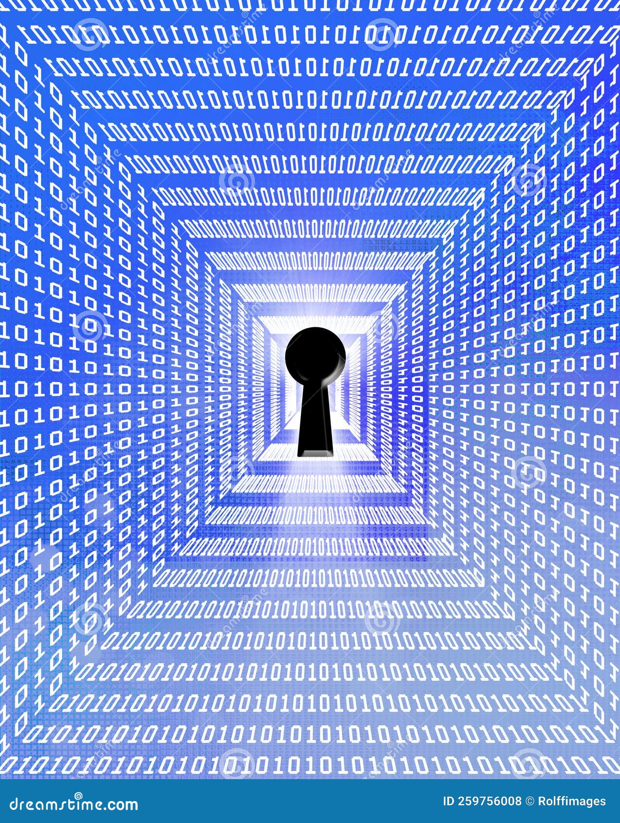 Keyhole and binary code stock illustration. Illustration of programming ... Keyhole and binary code stock illustration. Illustration of programming ...
