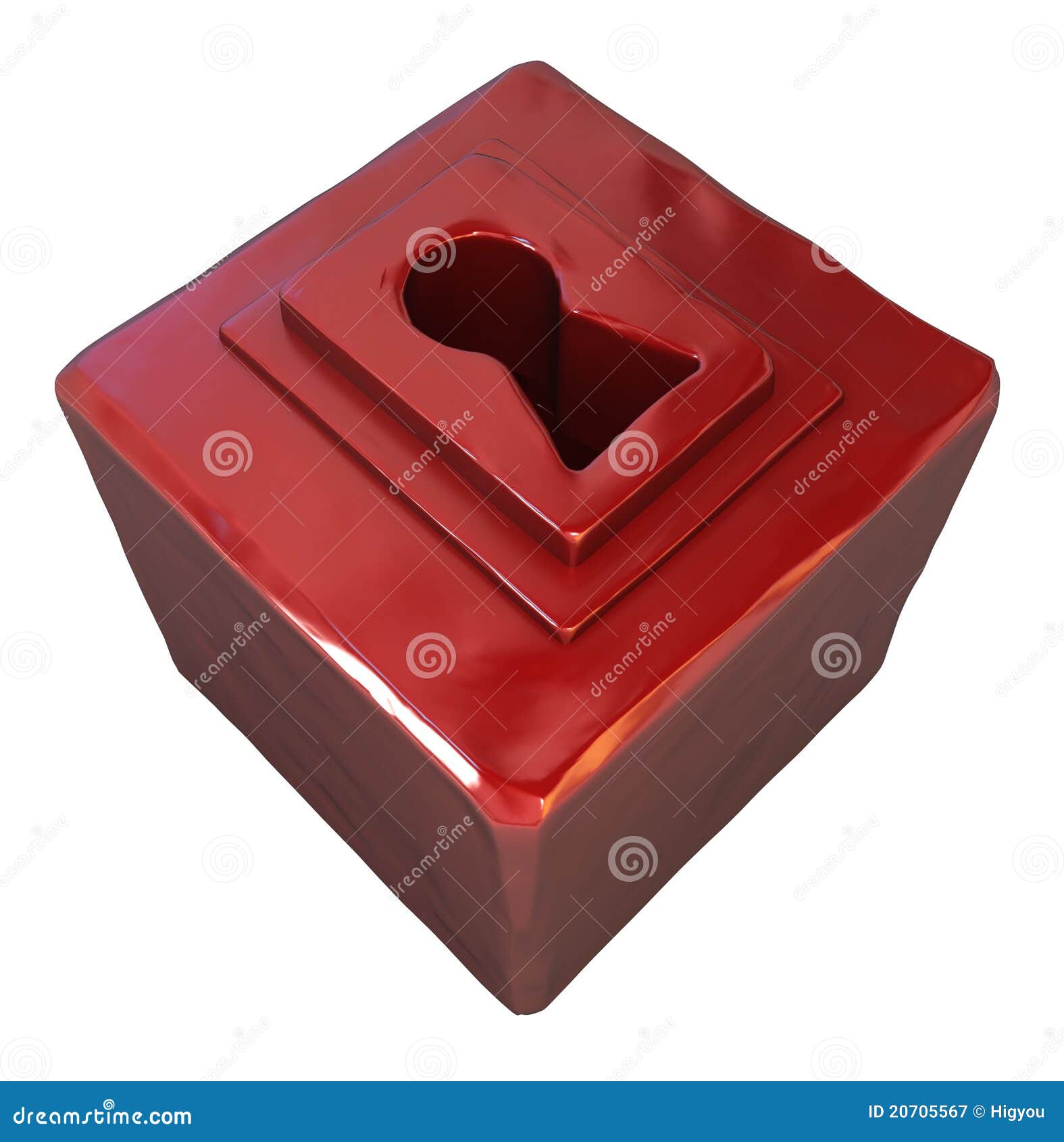Keyhole Box stock illustration. Illustration of secret - 20705567