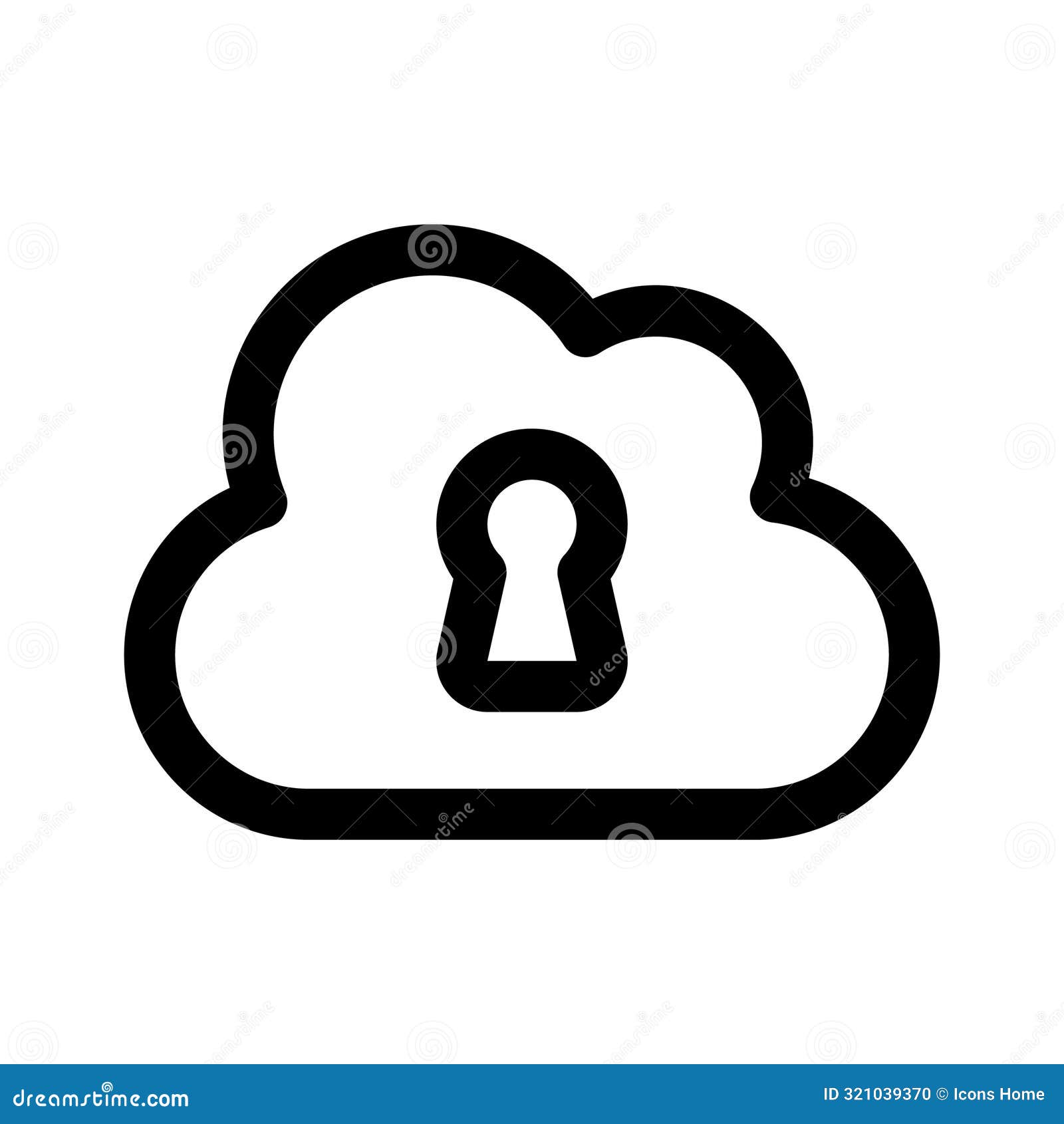 Secure Network Connection Showing Checkmark Symbol Vector Illustration ...