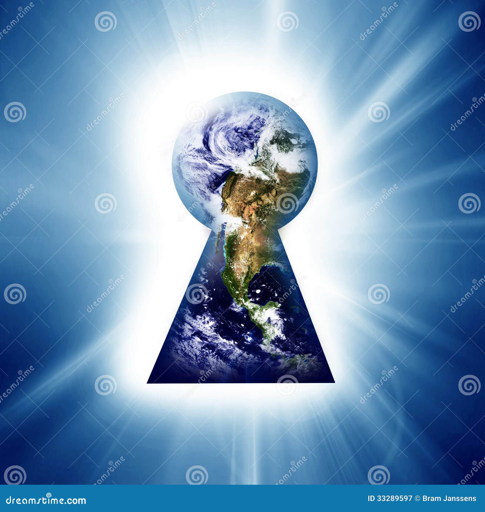 Keyhole stock illustration. Illustration of lock, concept - 33289597