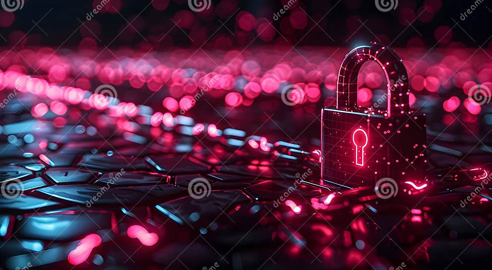 Keyhole Lock Idea for Internet Security, Encryption and Personal Data ...