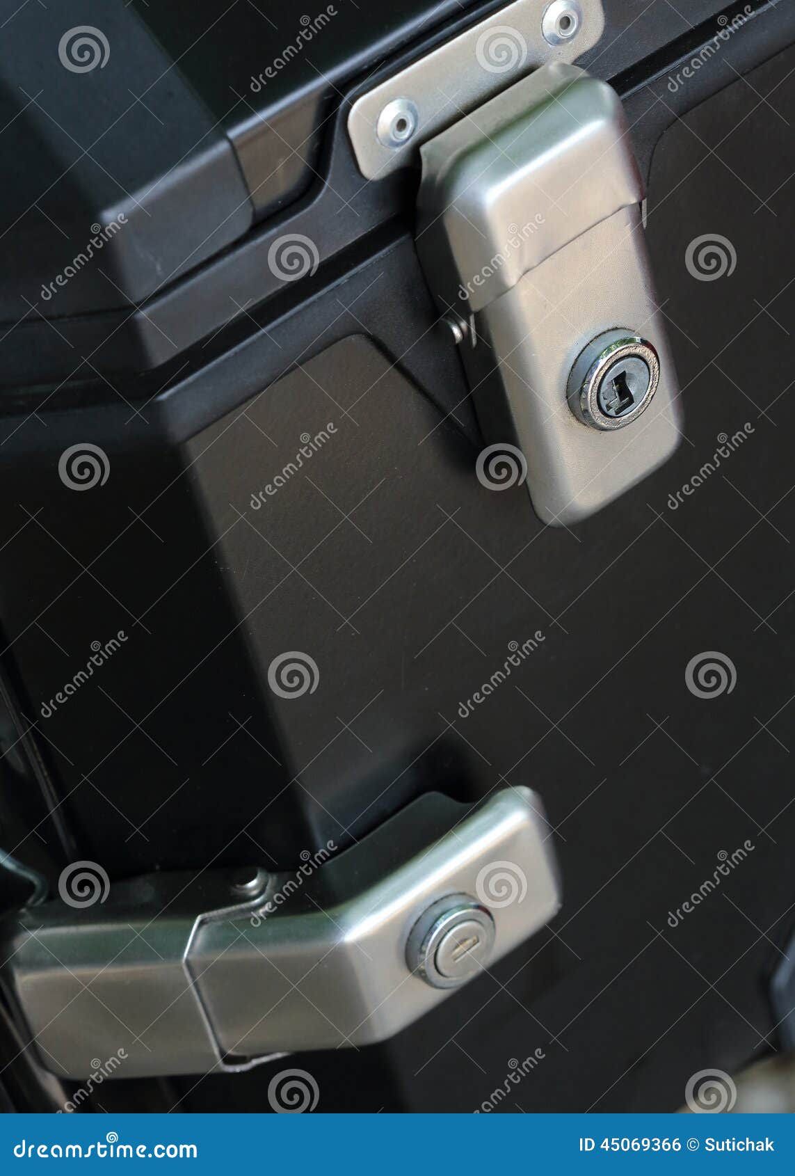 Keyhole Security Lock on the Box Stock Photo - Image of security ...