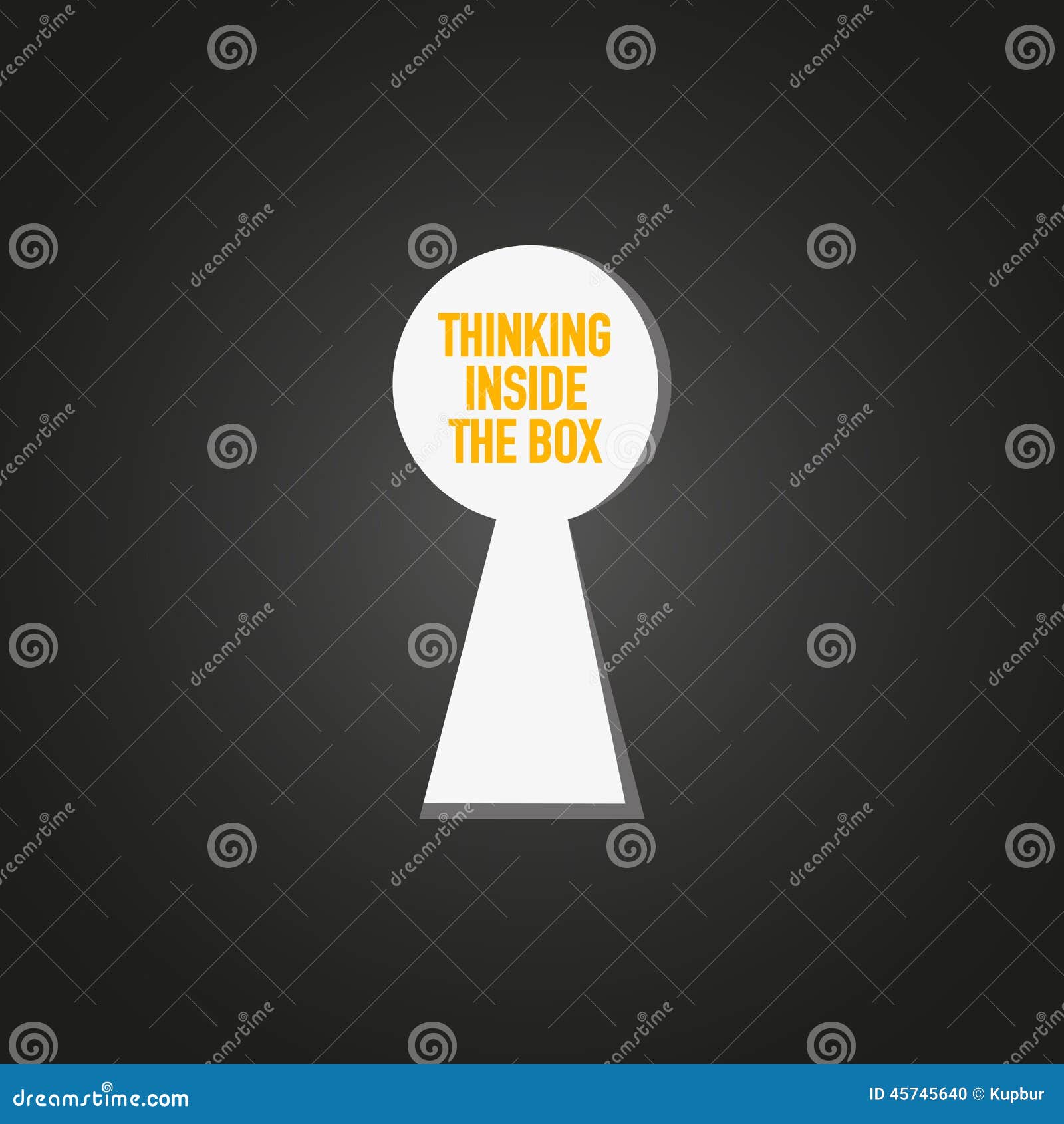 Keyhole stock vector. Illustration of idea, light, concept - 45745640