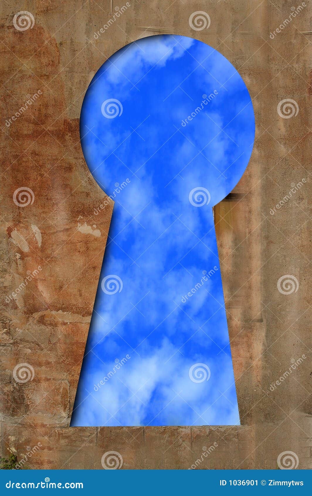Keyhole view stock image. Image of design, creative, detail - 1036901