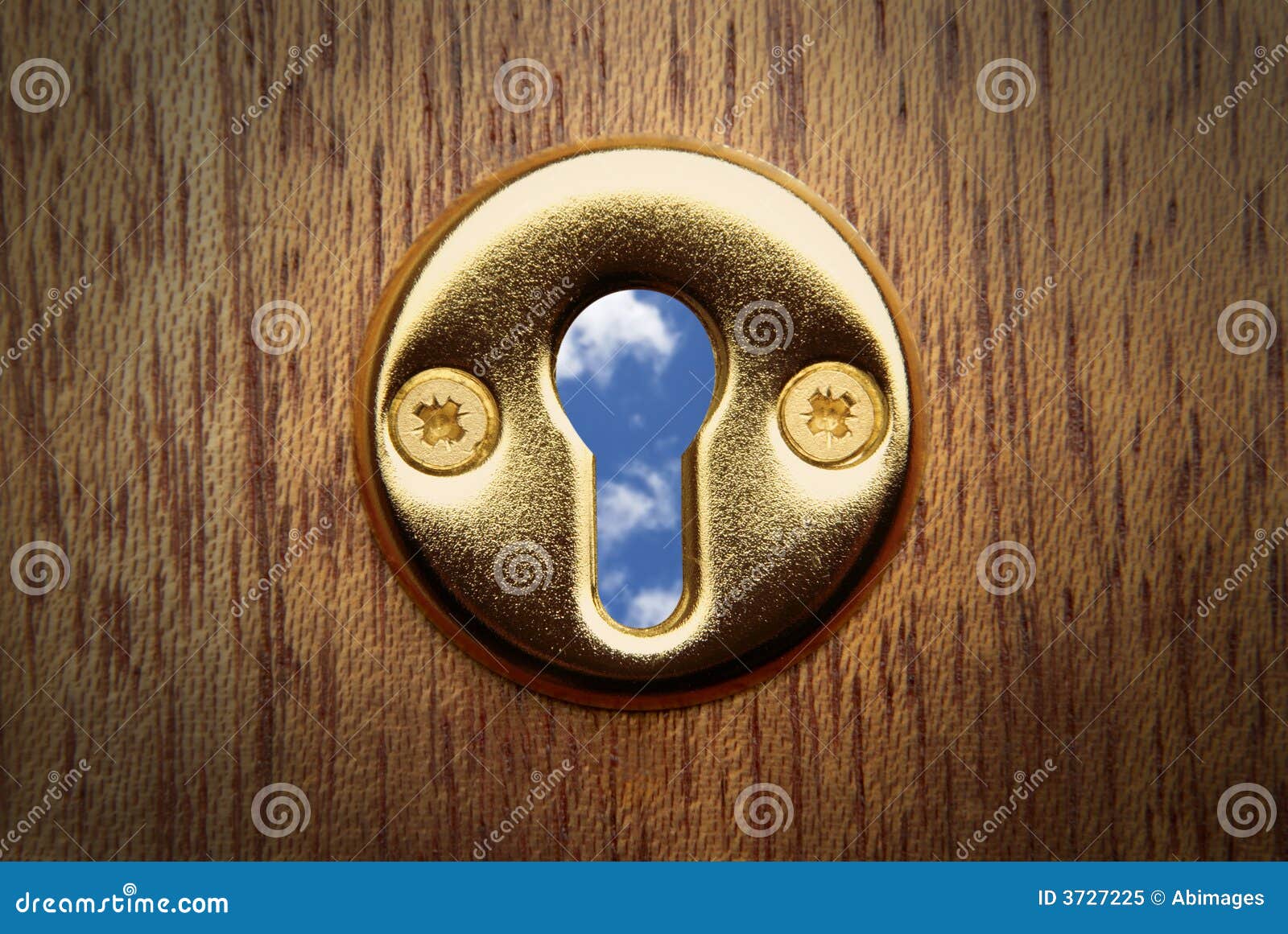Keyhole view stock image. Image of viewer, conceptual - 3727225