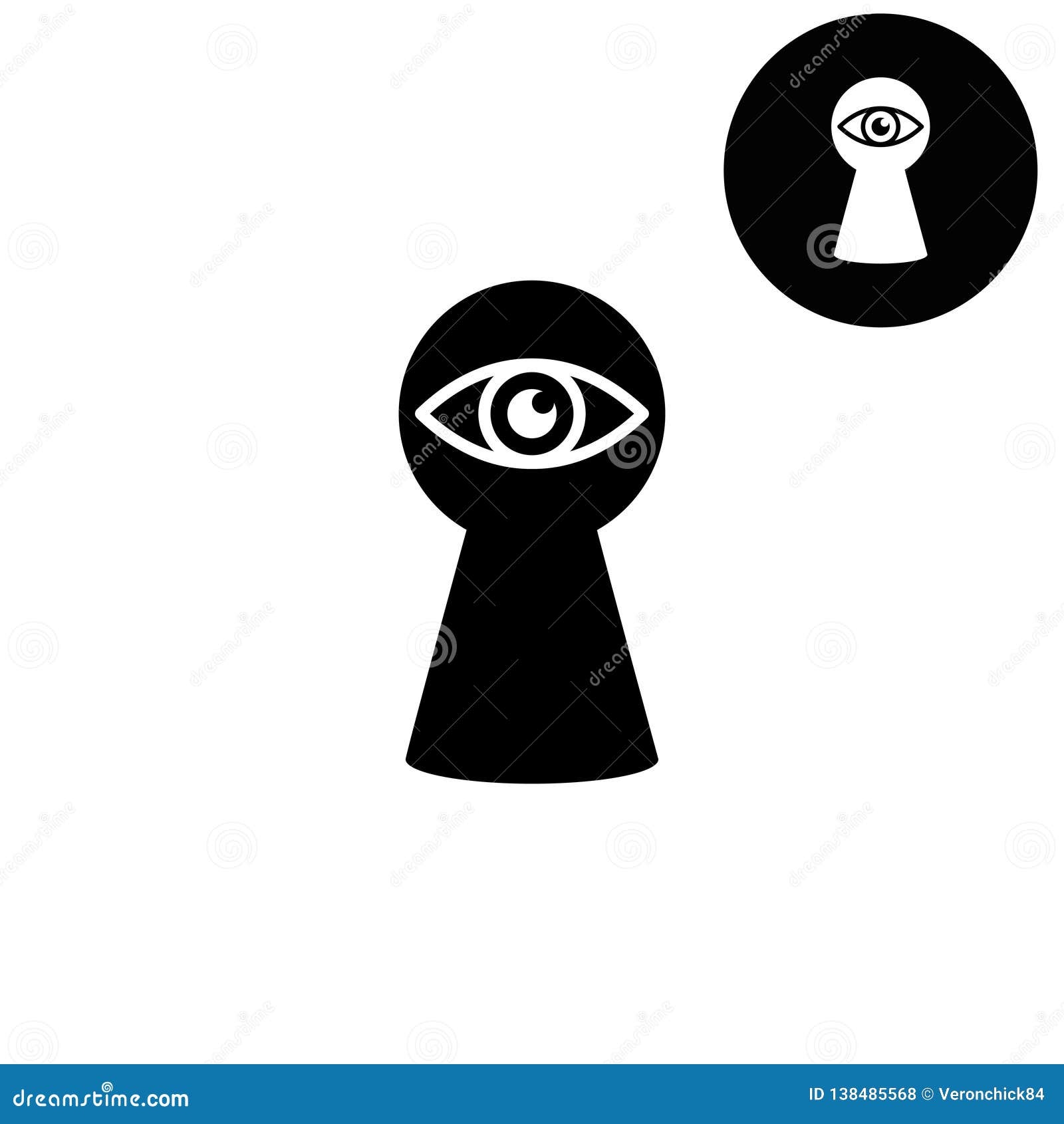 Keyhole White Stock Illustrations – 21,192 Keyhole White Stock ...