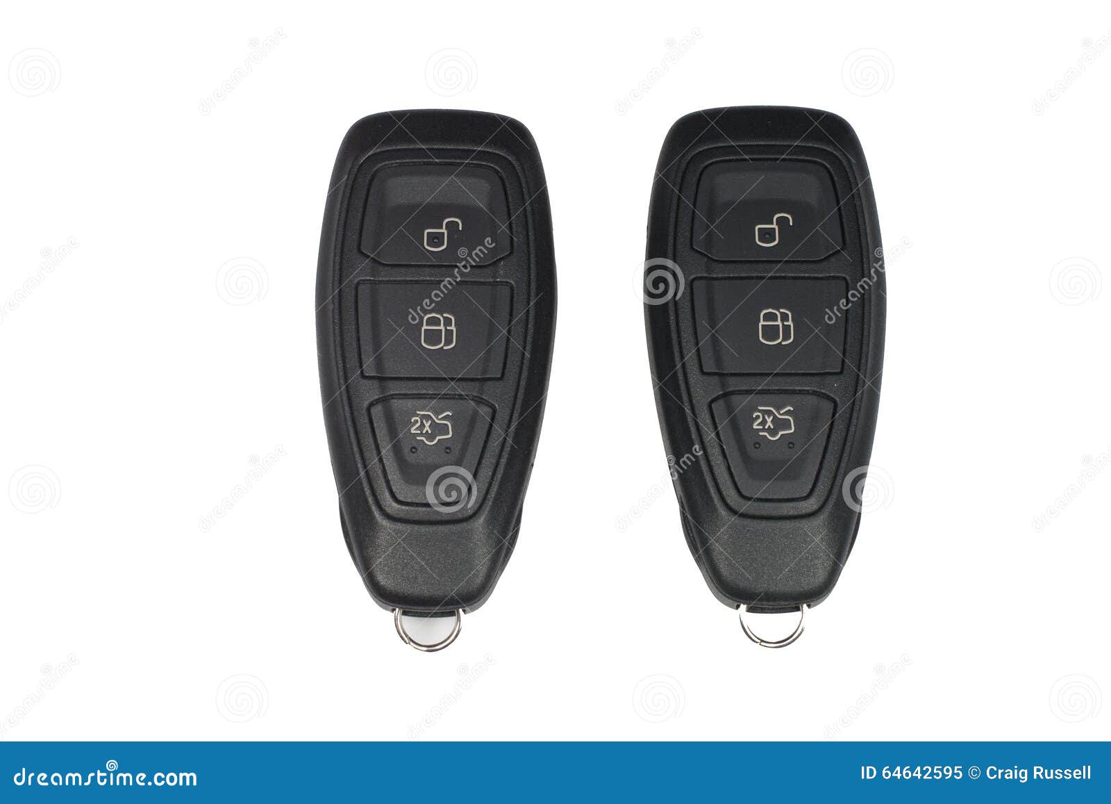 Keyless Key Fob stock image. Image of plastic, white - 64642595