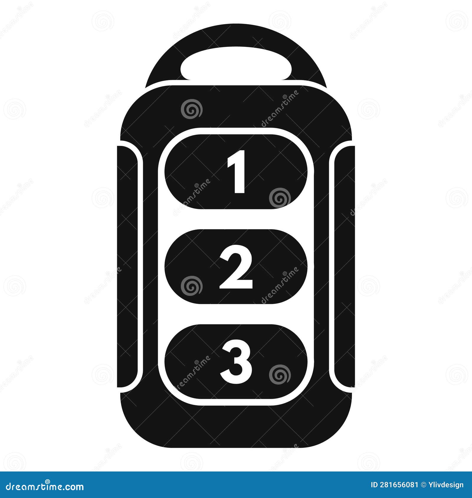 Keyless Smart Icon Simple Vector. Car Remote Stock Illustration ...