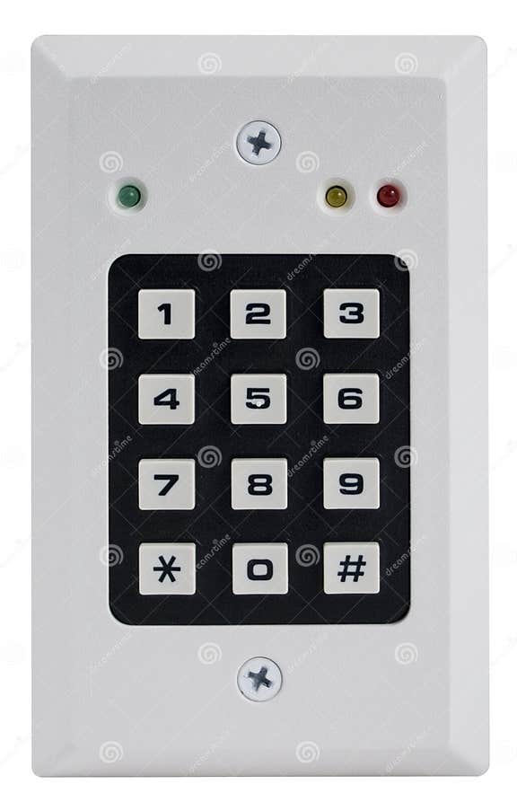 Keypad stock photo. Image of white, button, door, remember - 197130