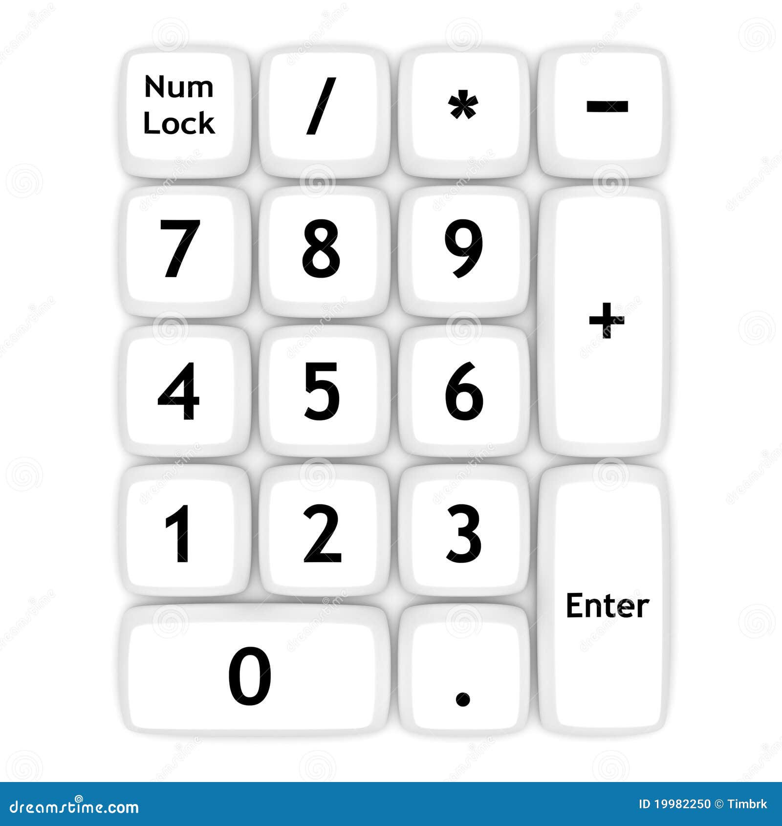 Keypad stock illustration. Illustration of minus, topview - 19982250
