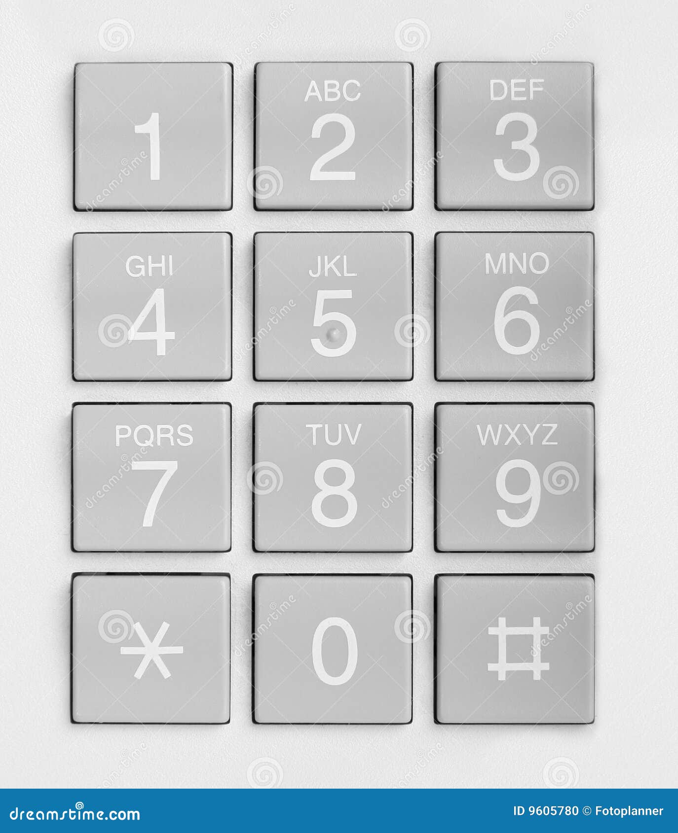 Keypad stock photo. Image of home, phone, color, dialing - 9605780