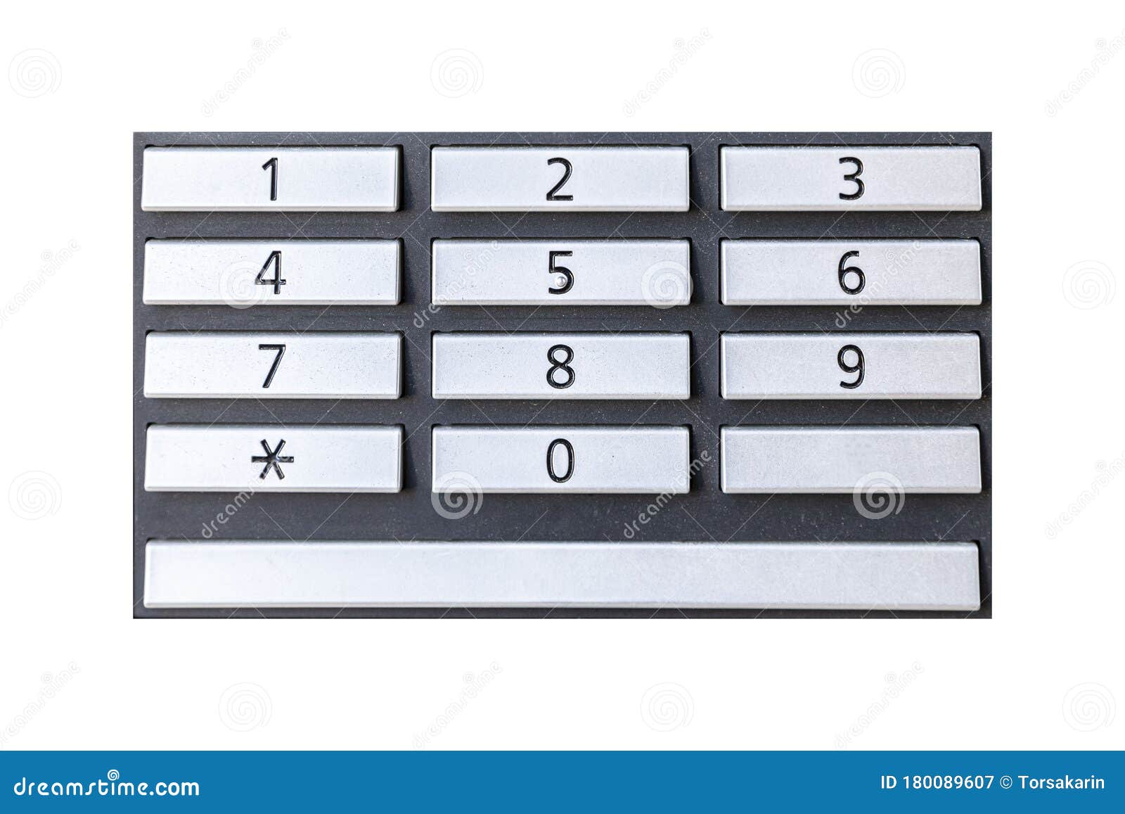Keypad stock image. Image of identification, apartment - 180089607