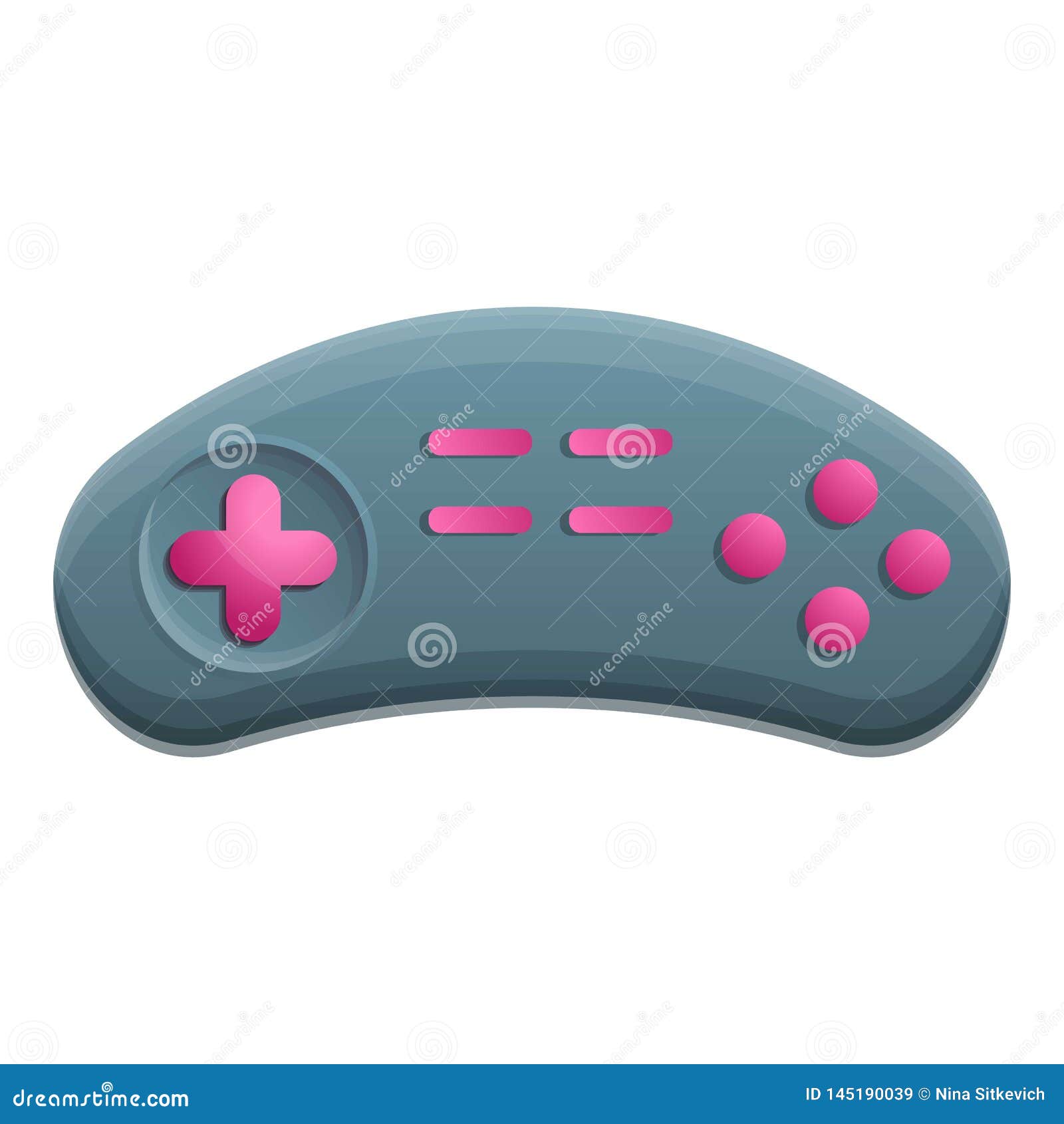 Keypad Controller Icon, Cartoon Style Stock Vector - Illustration of ...