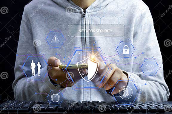 Keypad, Cyber Shield, Lock, Technology Security System. Digital Link ...