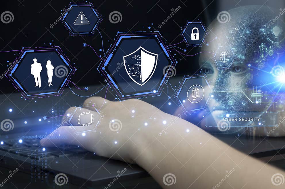 Keypad, Cyber Shield, Lock, Technology Security System. Digital Link ...