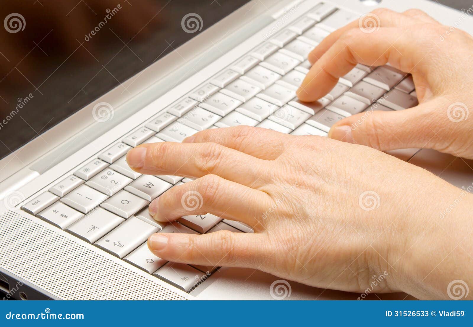Keypad a laptop stock image. Image of workplace, office - 31526533