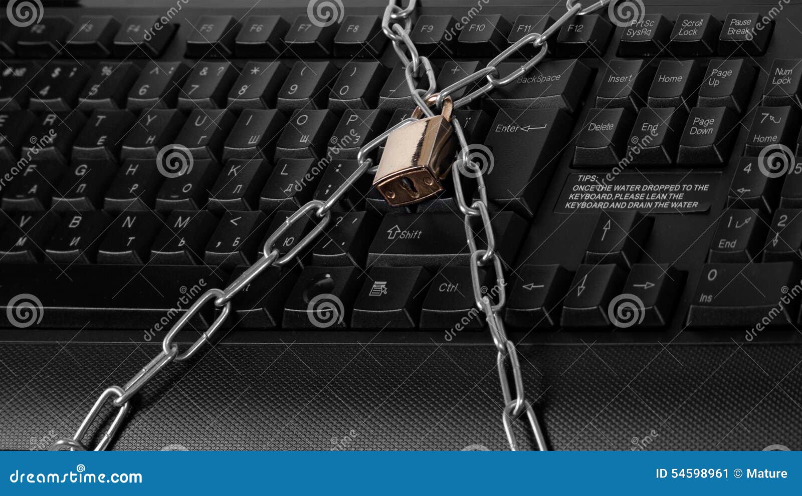 Keypad on the lock stock image. Image of firewall, crime - 54598961