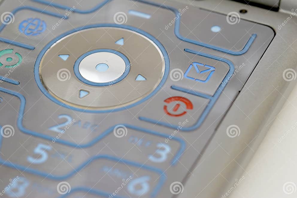 Keypad of a Mobile Phone 02 Stock Photo - Image of digital, gprs: 917160