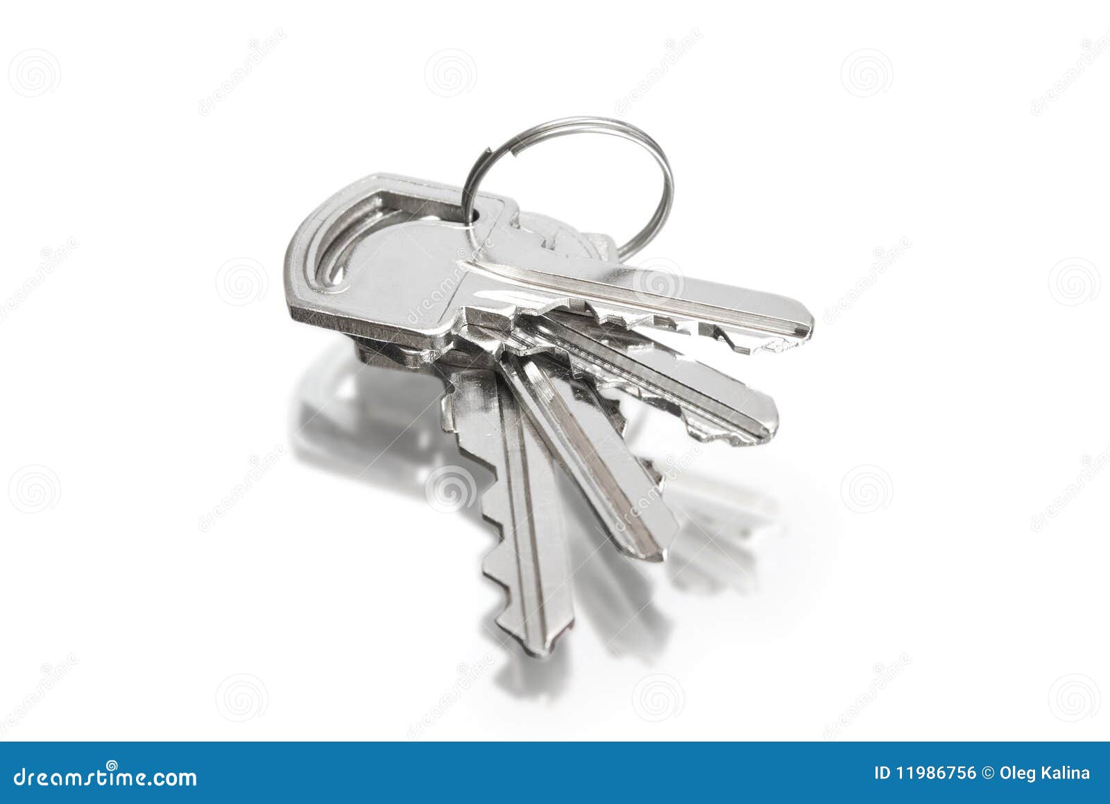 Keys stock photo. Image of isolated, real, steel, keys - 11986756