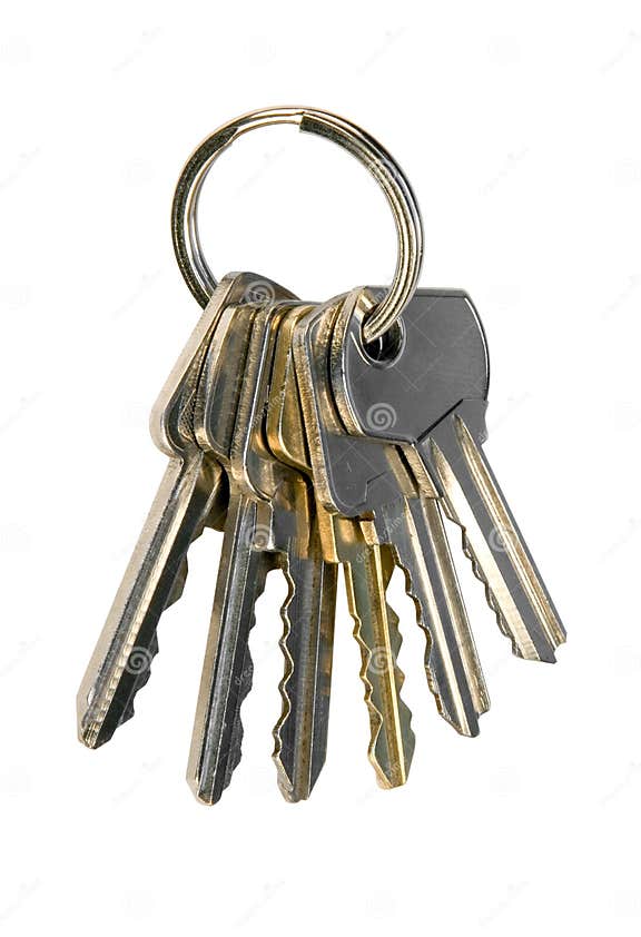 Keys stock photo. Image of keys, isolated, entry, close - 1532108