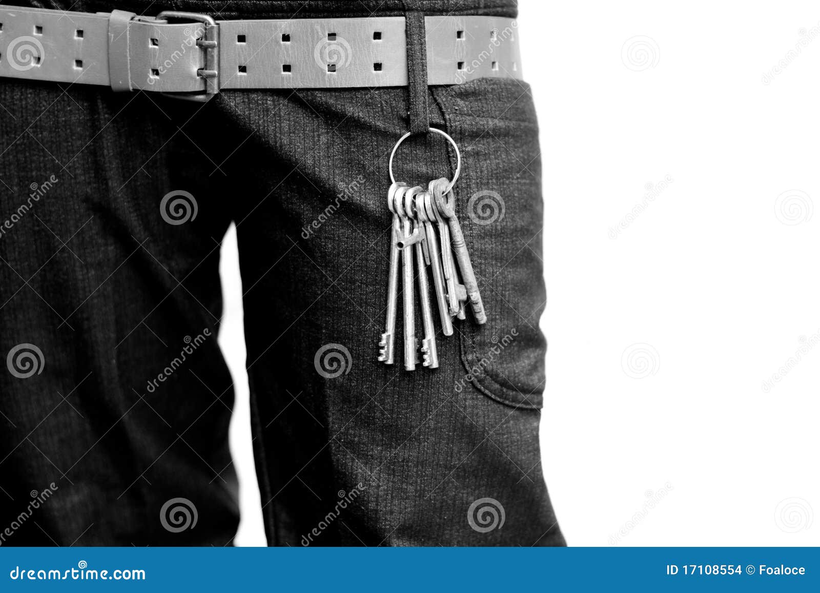 Keys stock photo. Image of textile, pocket, clasp, loop - 17108554
