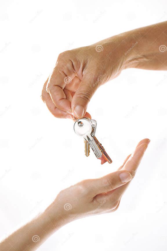 Keys stock image. Image of business, gift, give, accept - 5329209