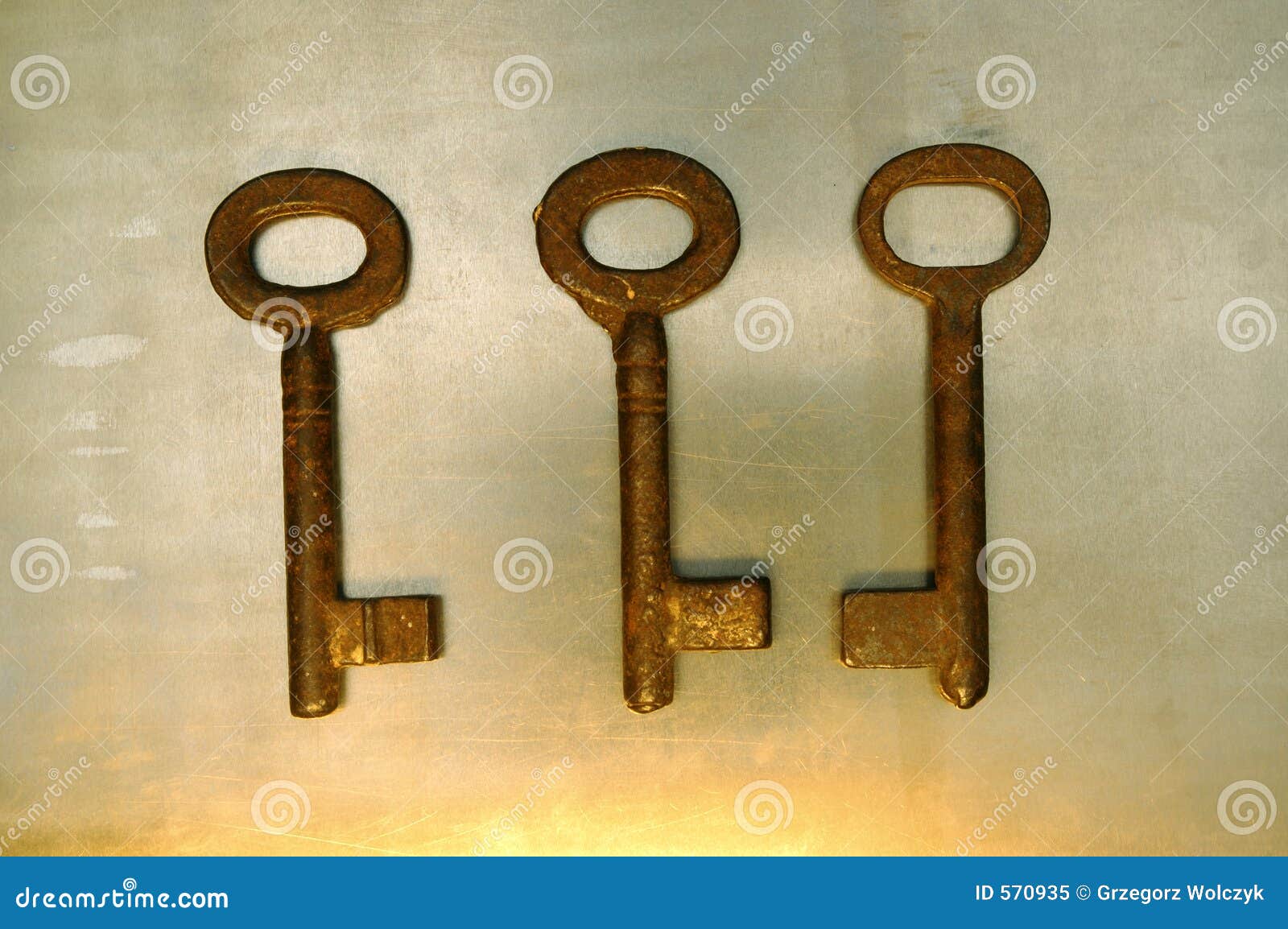 Keys stock image. Image of brass, rusty, rust, lock, closes - 570935