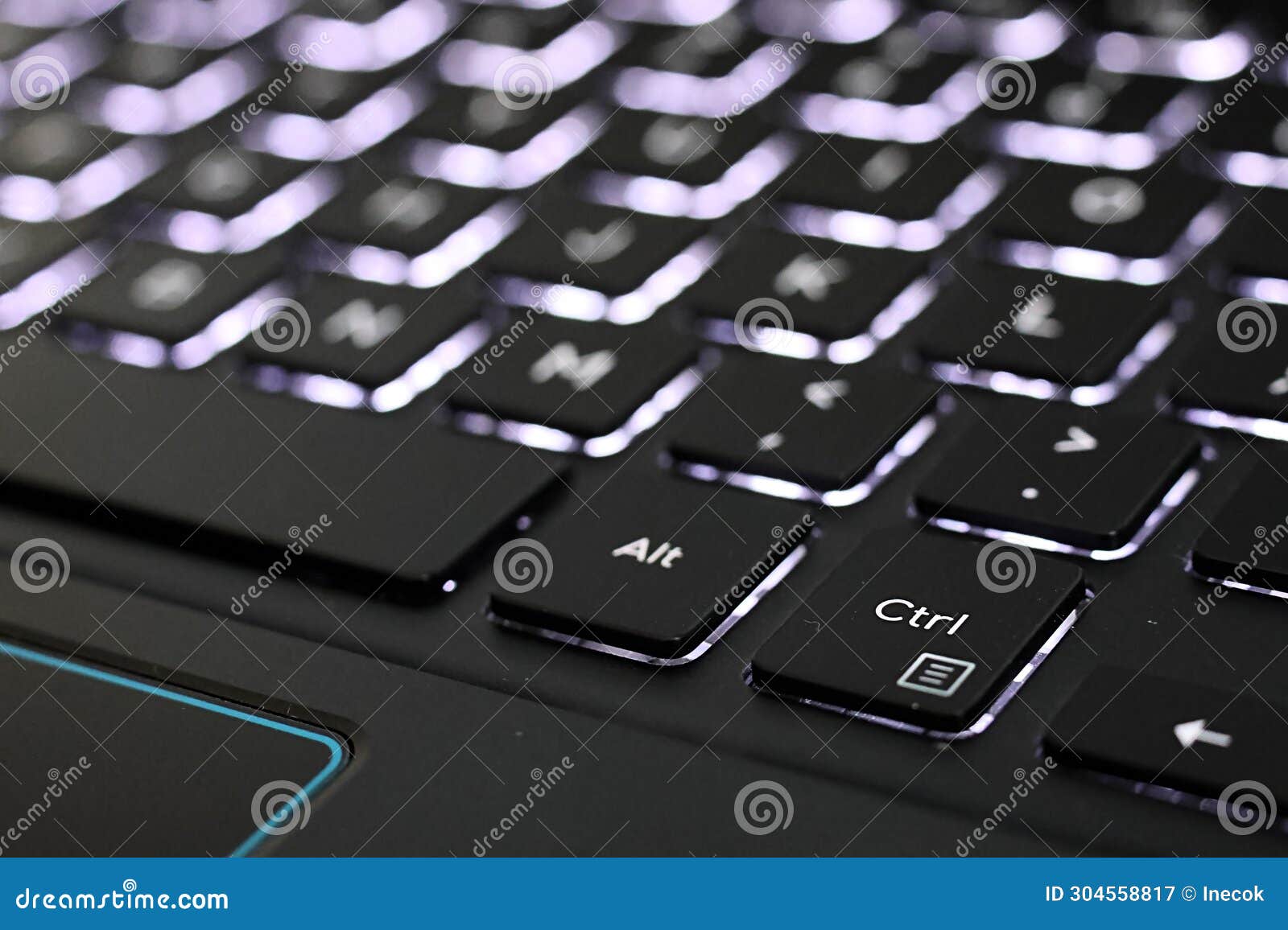 Black Ctrl, Alt, Del Keyboard Keys Isolated On White, A Combination Of ...