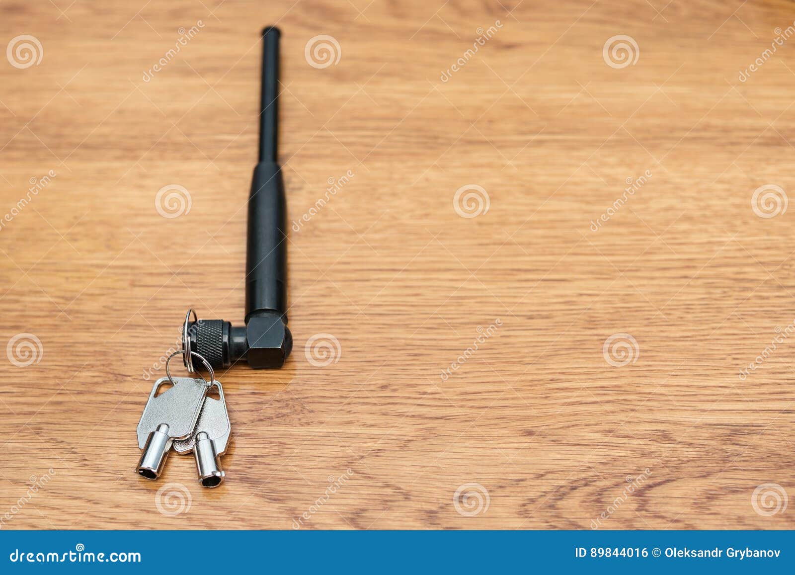 Keys on the antenna stock photo. Image of antenna, network - 89844016