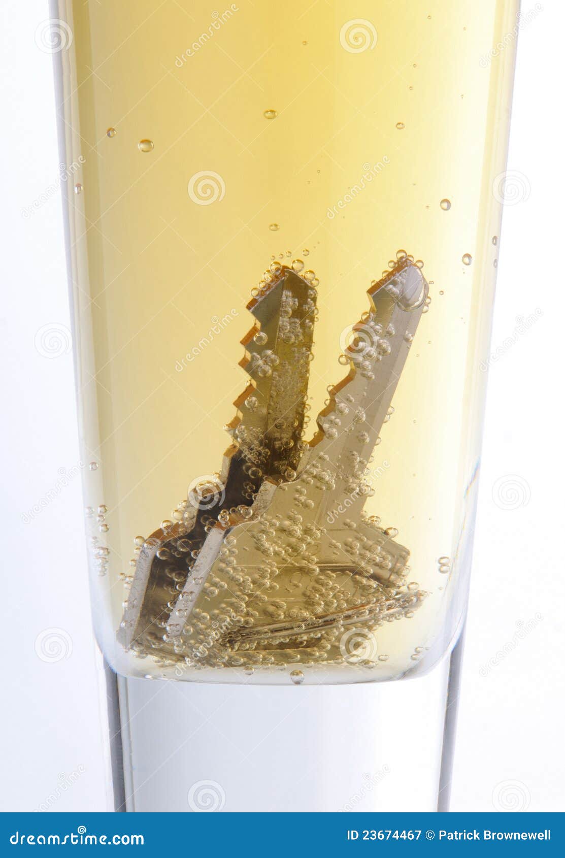 Keys in beer stock image. Image of drinking, bubbles - 23674467