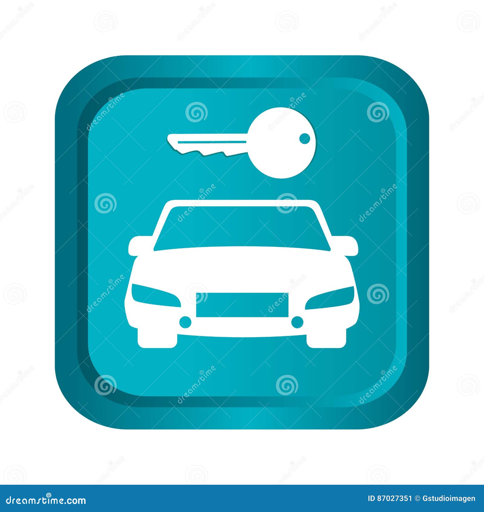 Keys car vehicle icon stock vector. Illustration of auto - 87027351
