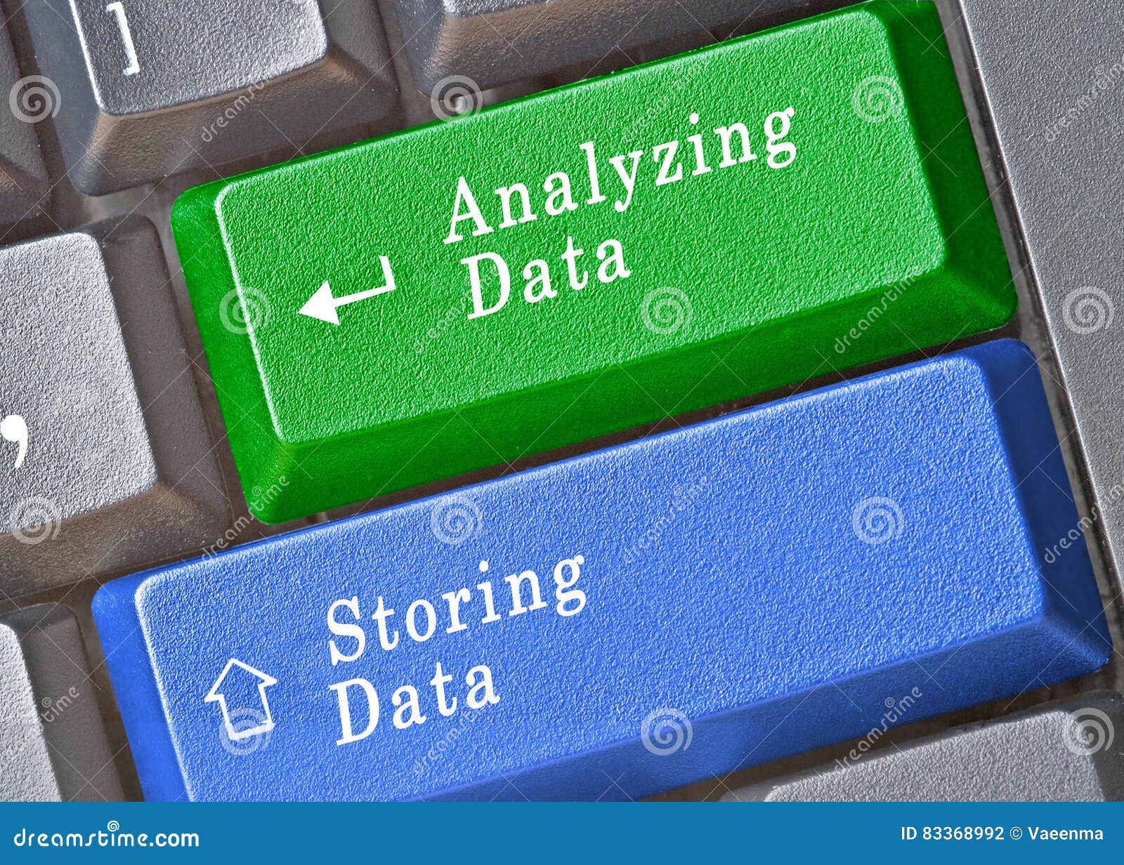 Keys for Data Processing stock photo. Image of aggregation - 83368992